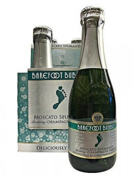 BAREFOOT BUBBLY MOSCATO SPUMANTE 4PK – Antioch Liquor
